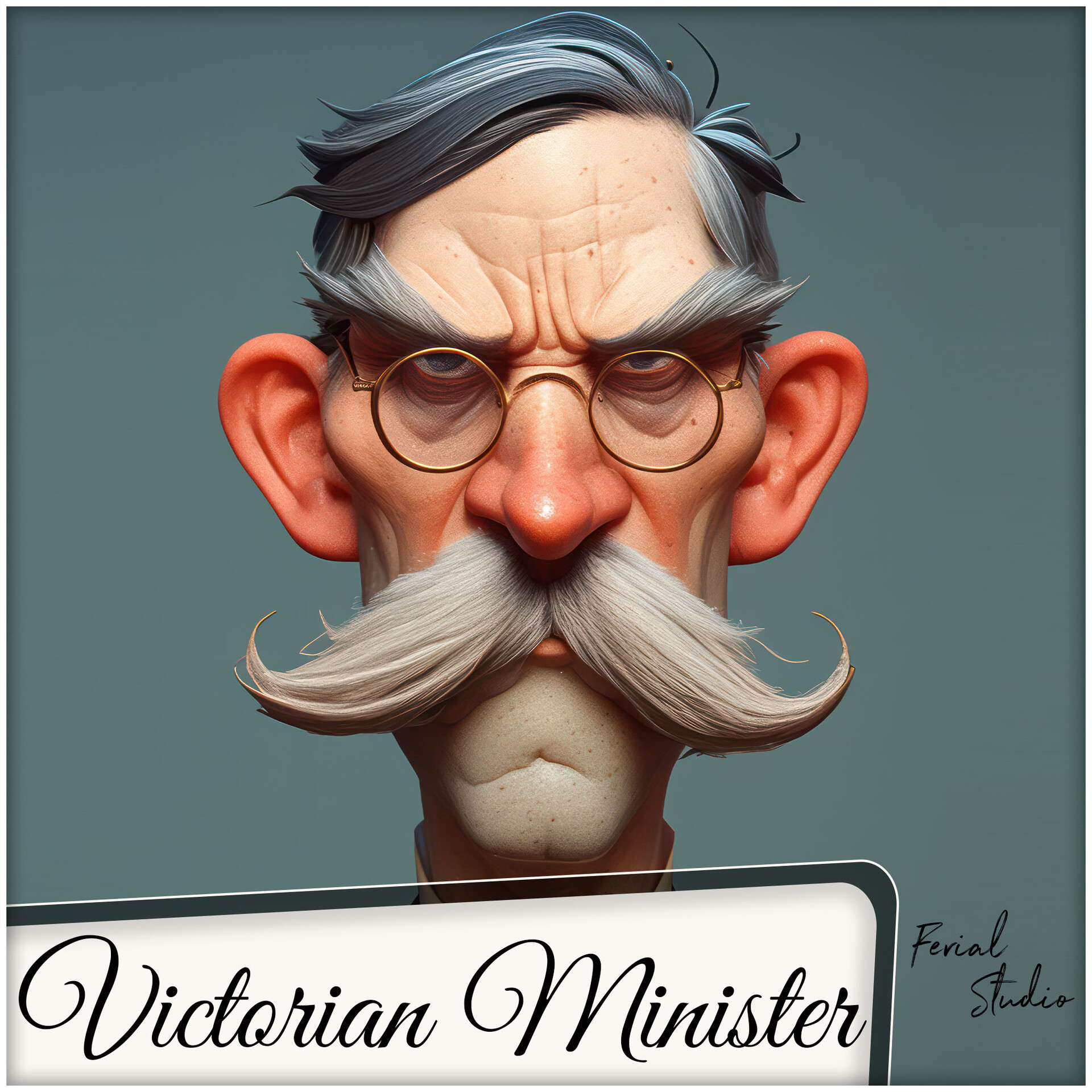 ArtStation - 🔹280 Victorian Minister - Head Model Reference Image Pack ...