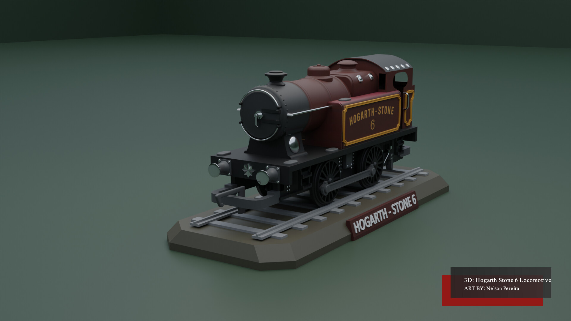Nelson Pereira - Locomotive - Hogarth Stone 6