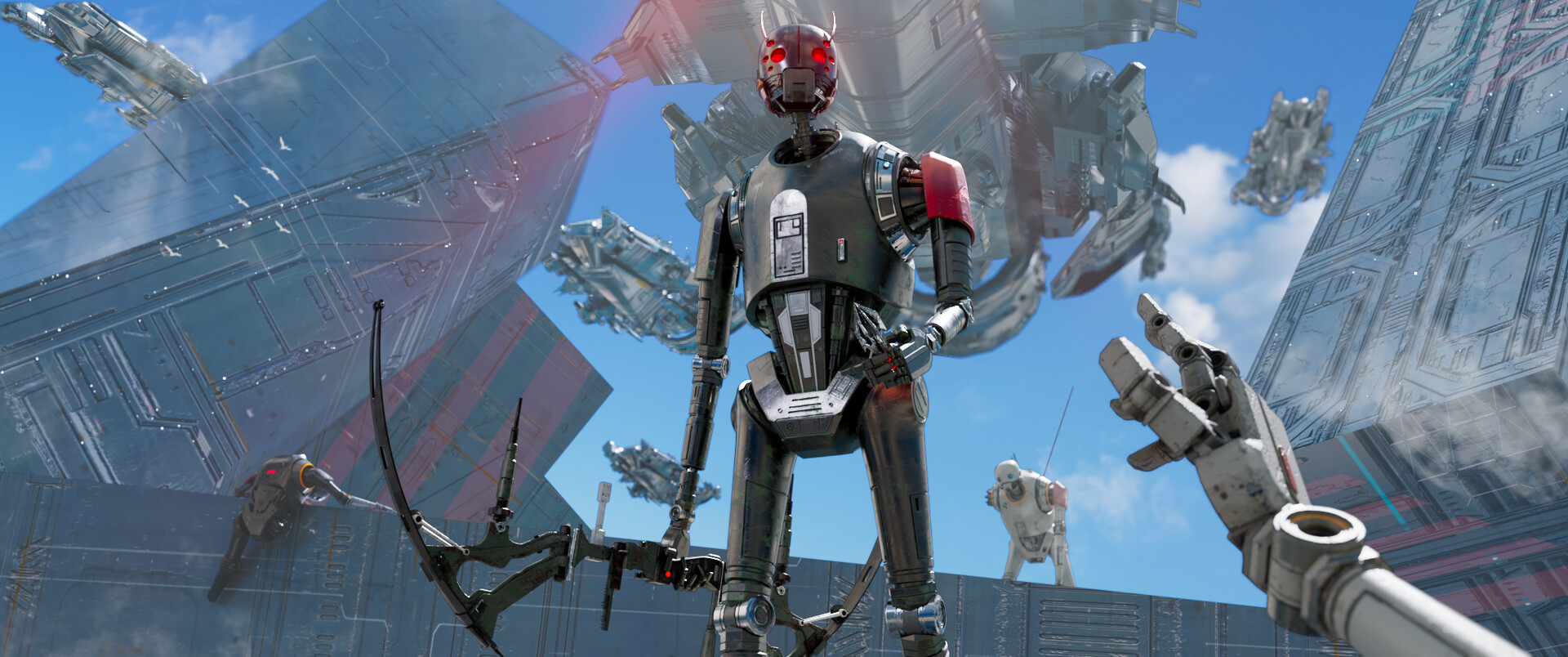 ArtStation - K2SO&Xbot400