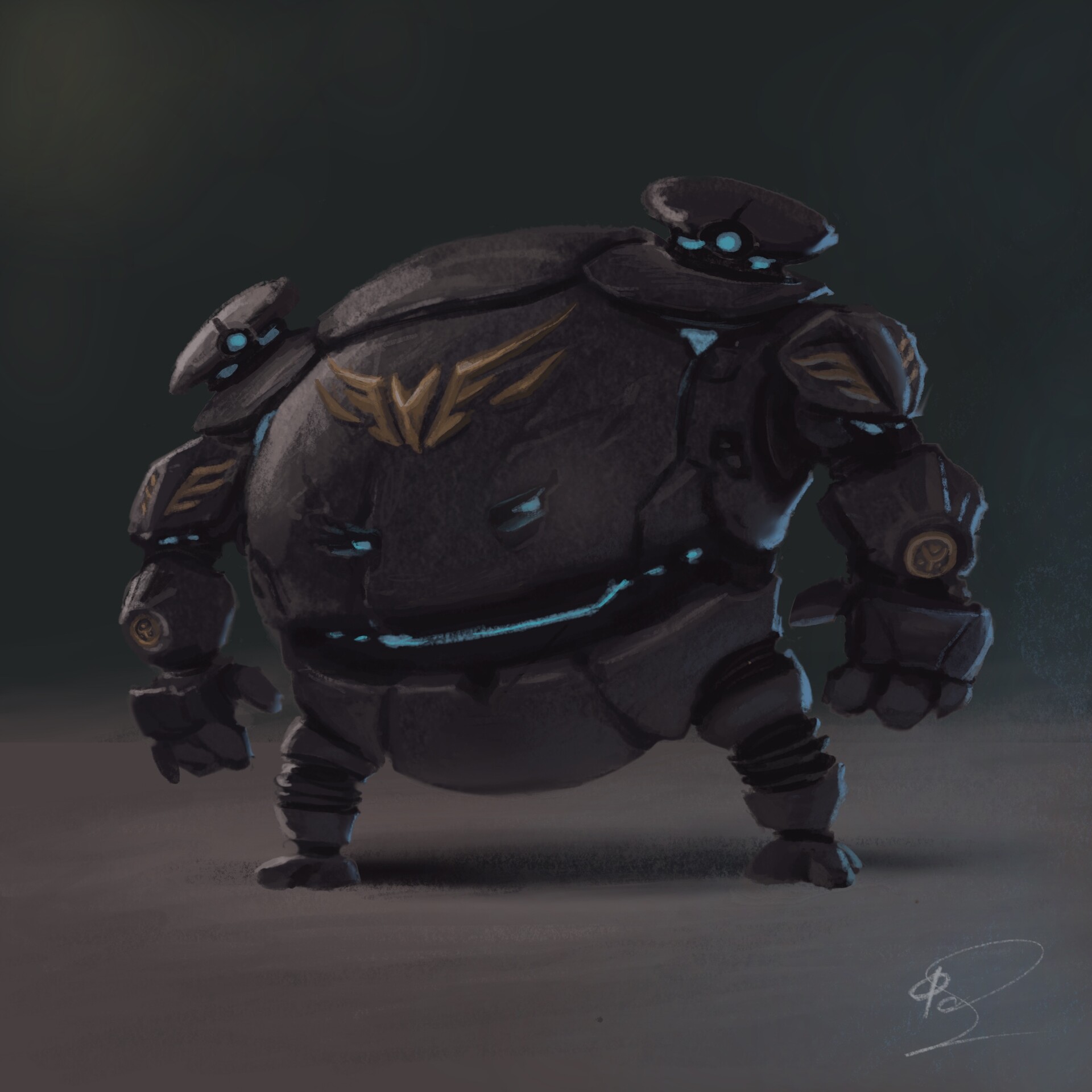 ArtStation - Golem. Concept.