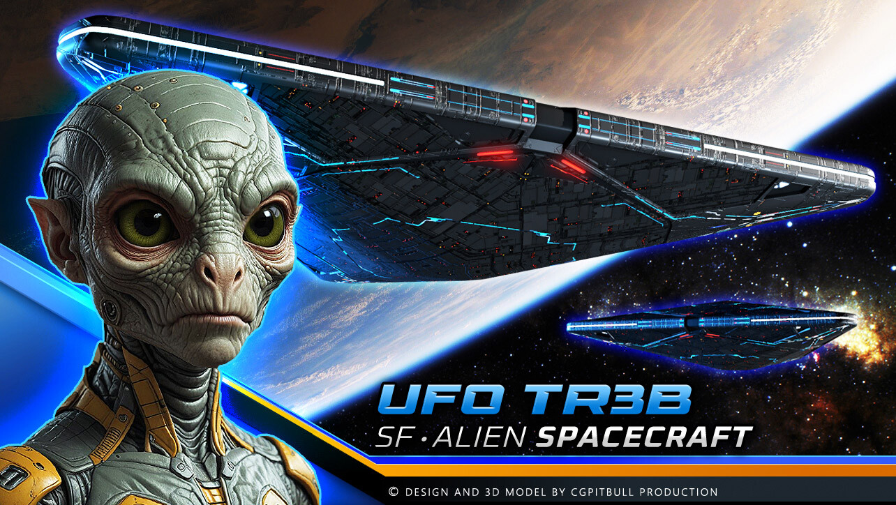 ArtStation - UFO TR3B
