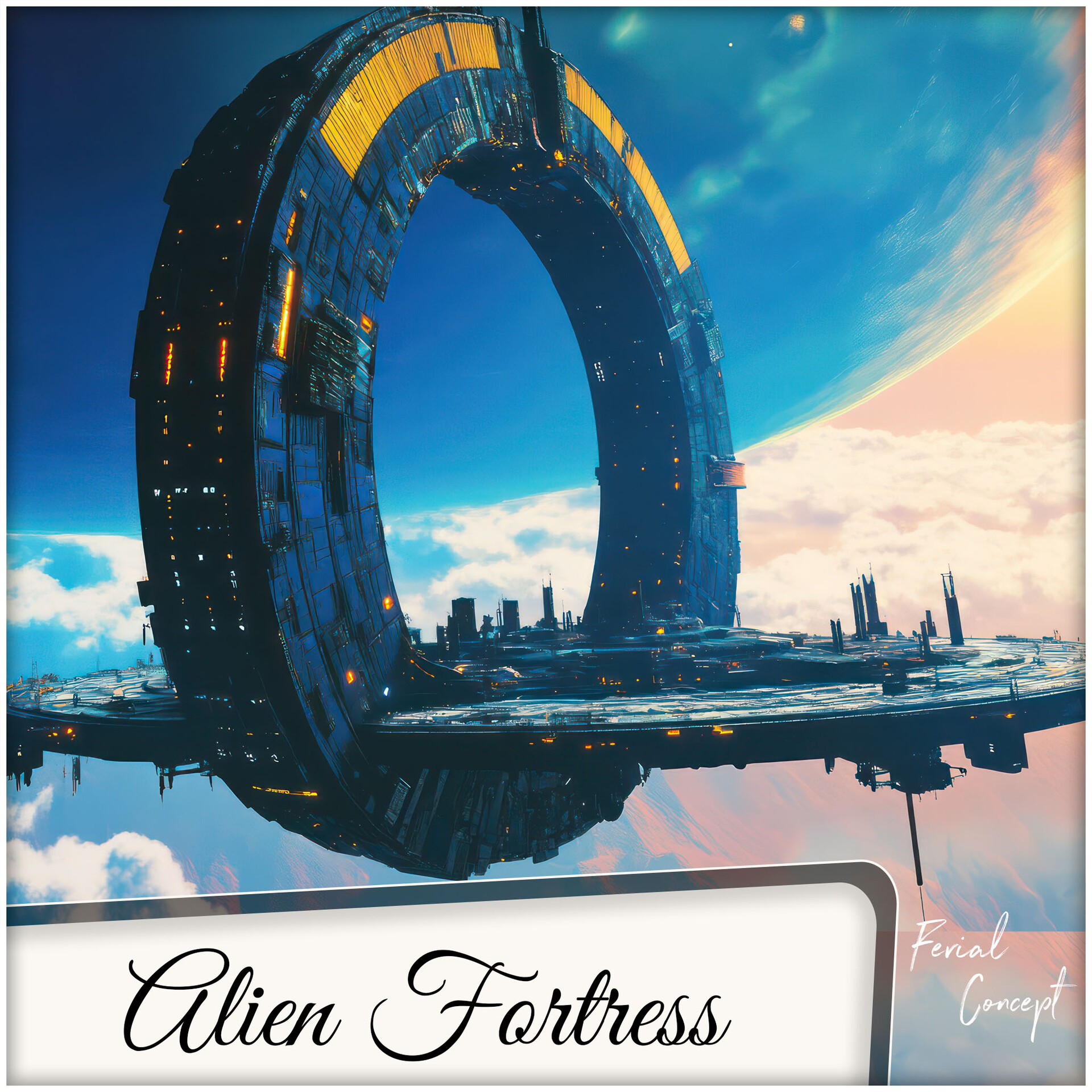ArtStation - 🔹290 Alien Fortress - Environment Concept Reference Image ...