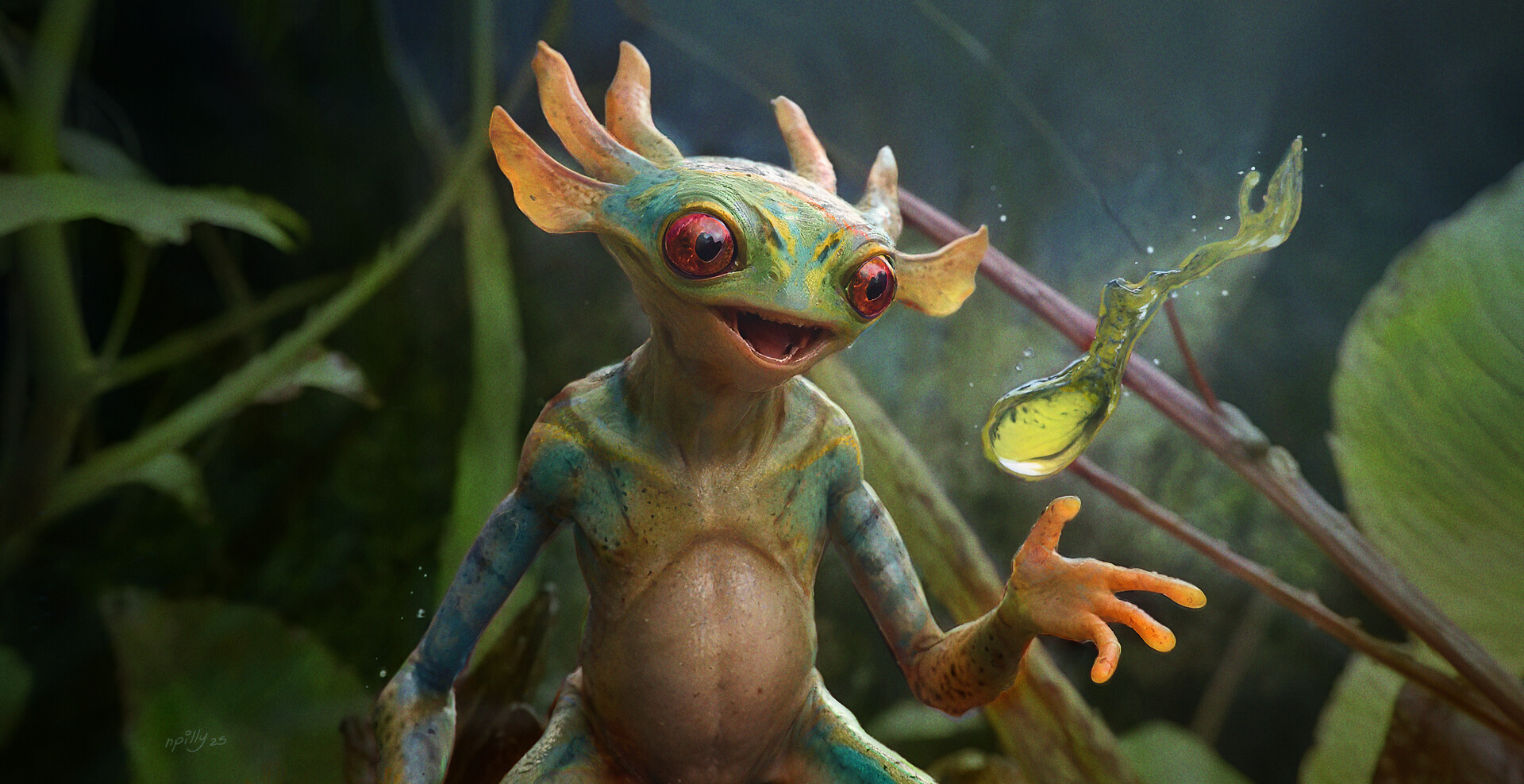 Nick Pill - Amphibian Humanoid