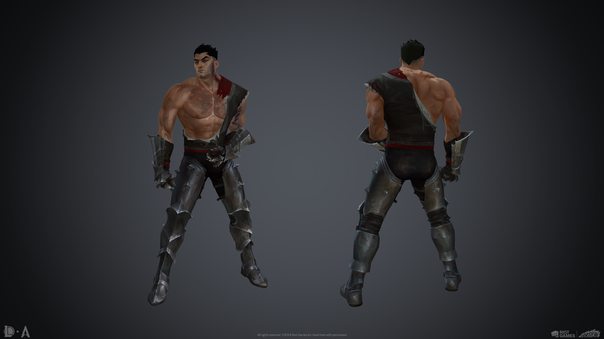 ARCANE | Welcome to Noxus Darius Texturing | Céline Giglio – @art-of ...