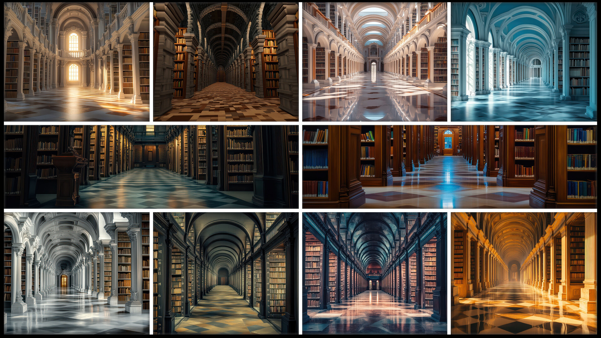 Ferial Concept - 🔹260 Endless Library - Fantasy Concept Reference Image ...