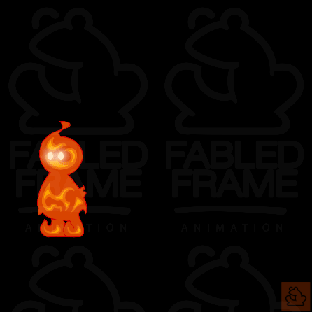 Fabled Frame - Fire Sprite Animations