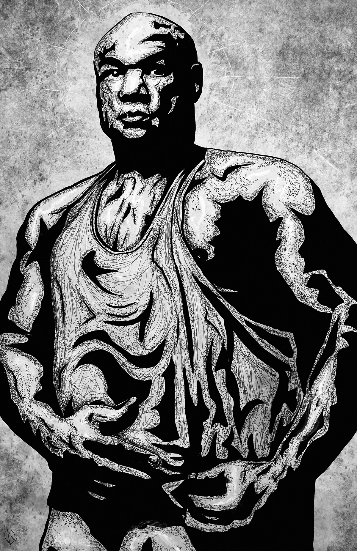 ArtStation - BIG GEORGE FOREMAN