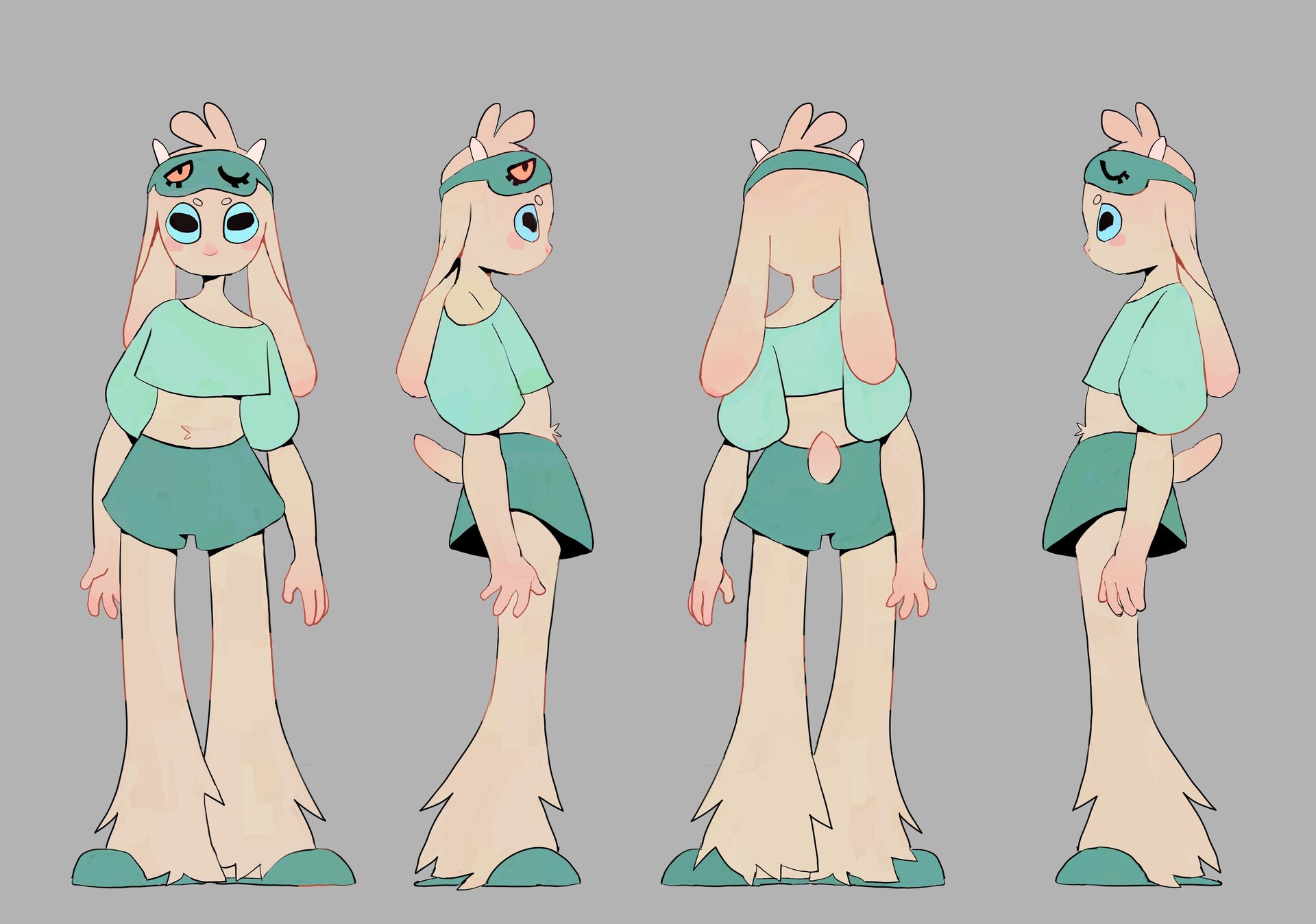 ArtStation - Cream Turnaround