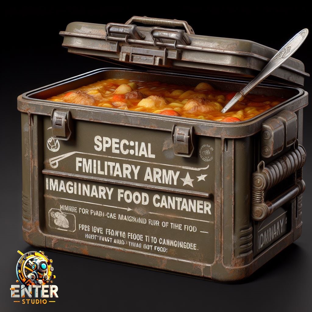 ArtStation - Military Food Container