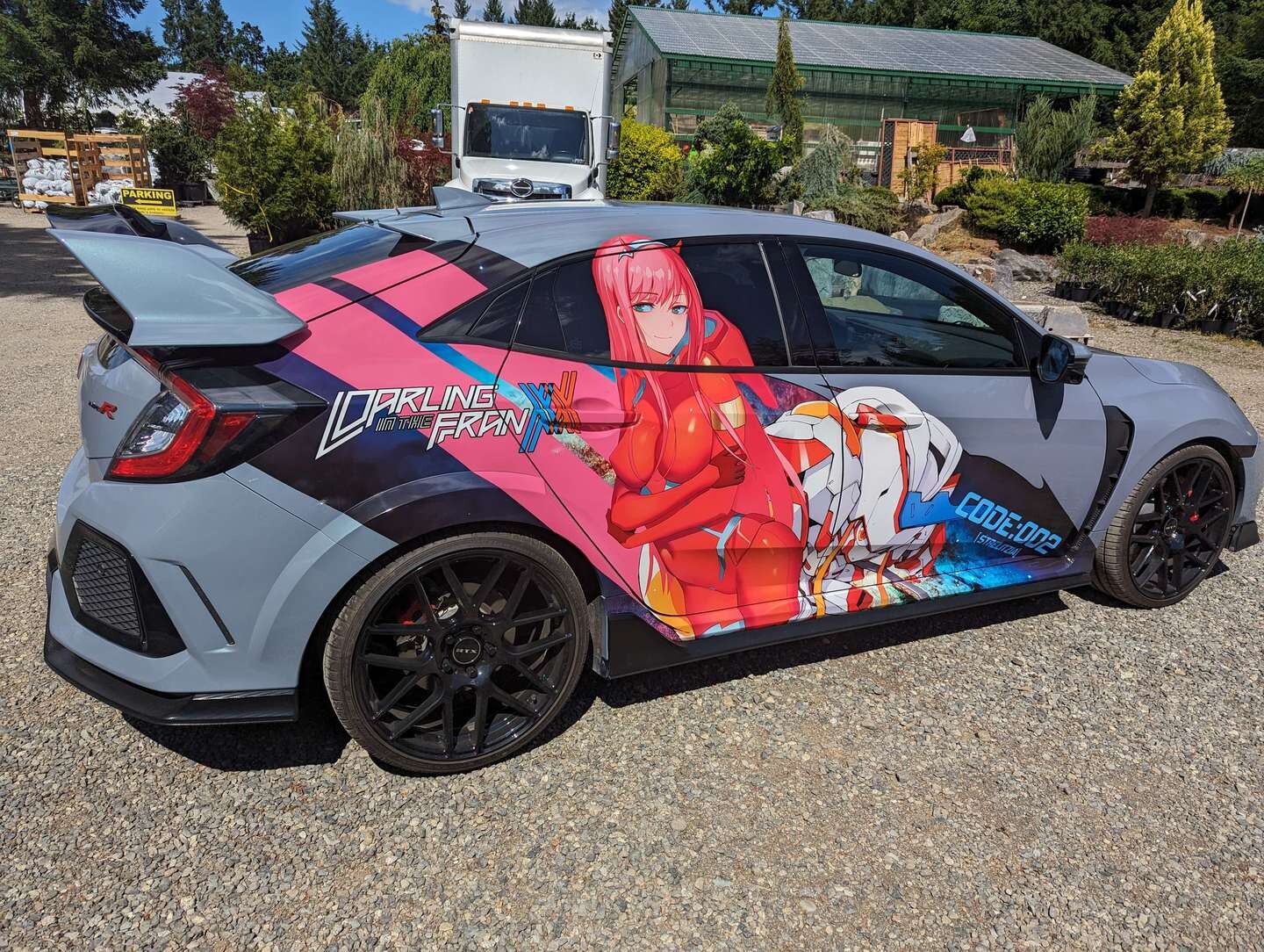 ArtStation - Darling in the Franxx Zero Two Custom Design Anime Itasha ...