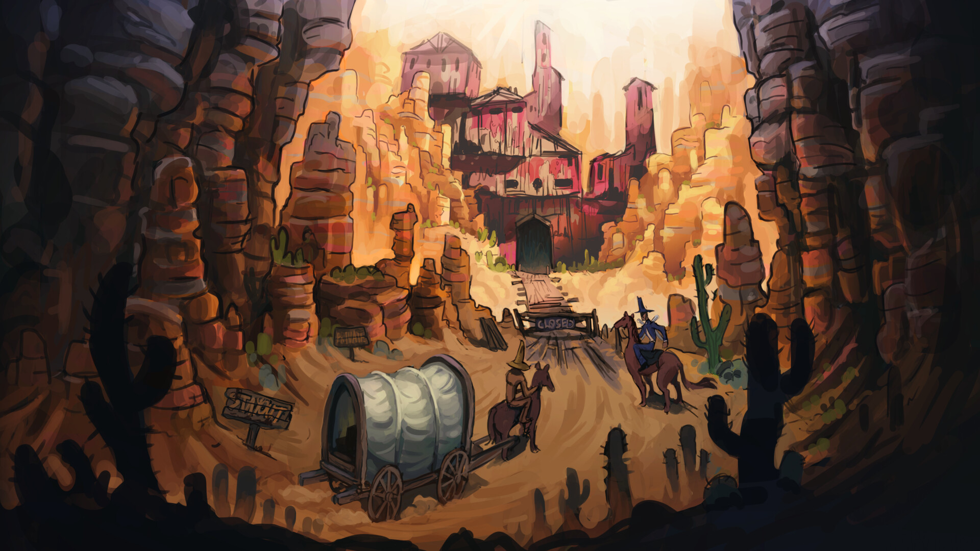 ArtStation - Haunted Mines