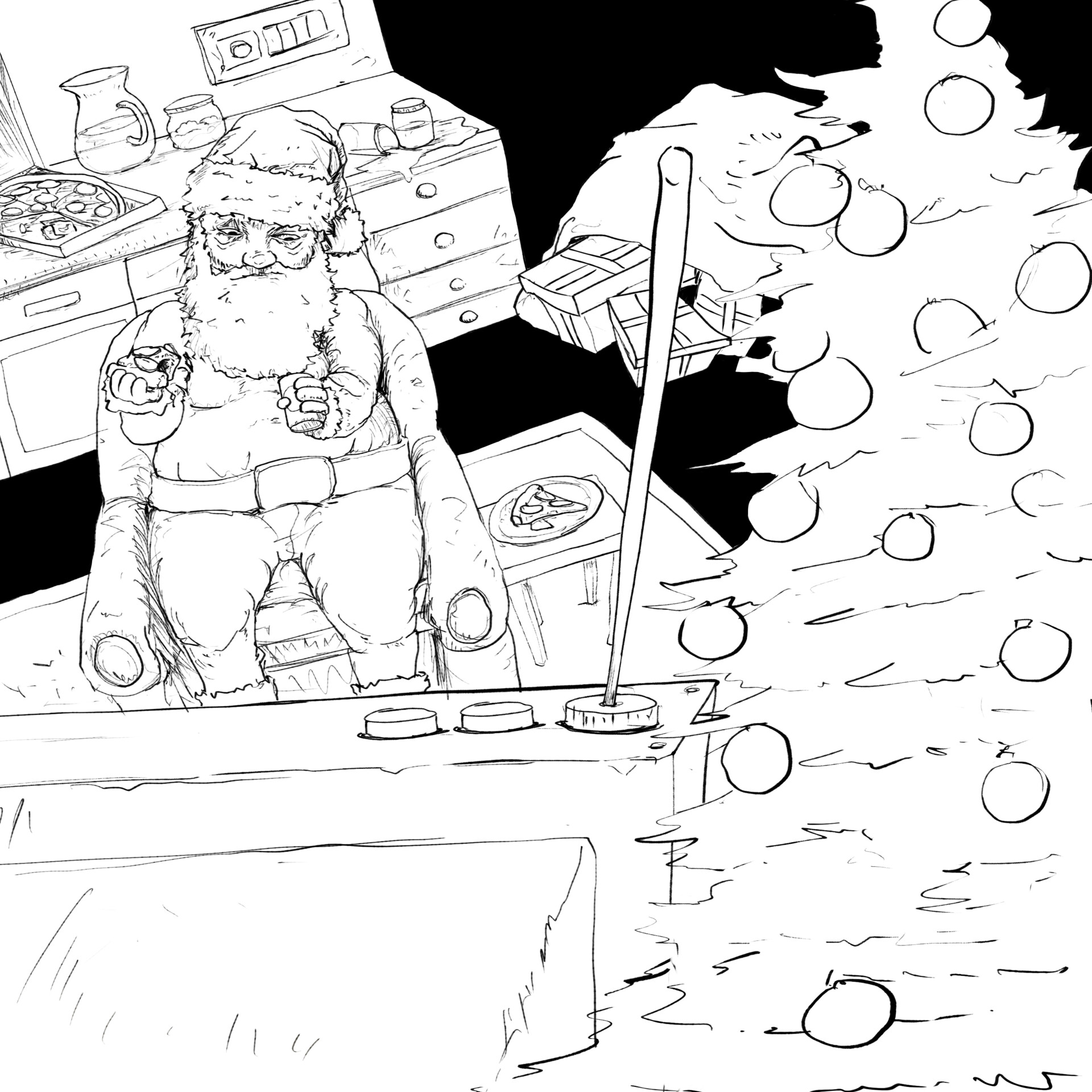 ArtStation - Santa's Day Off