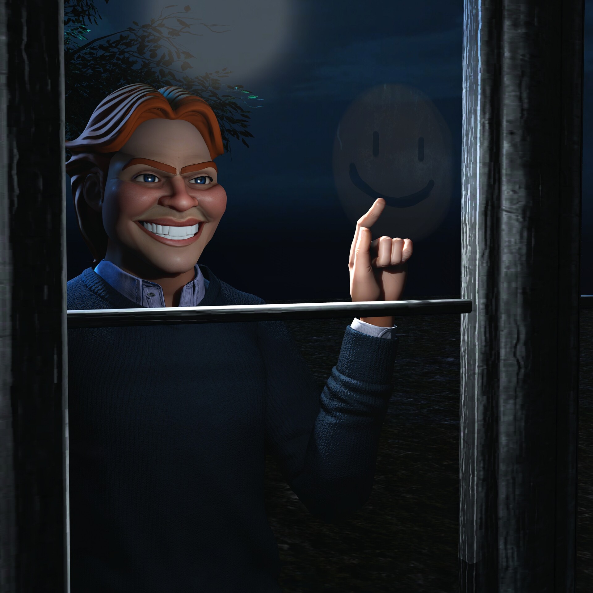 Peter Alexander - Smiley (Tv Series: FROM) for Character Creator