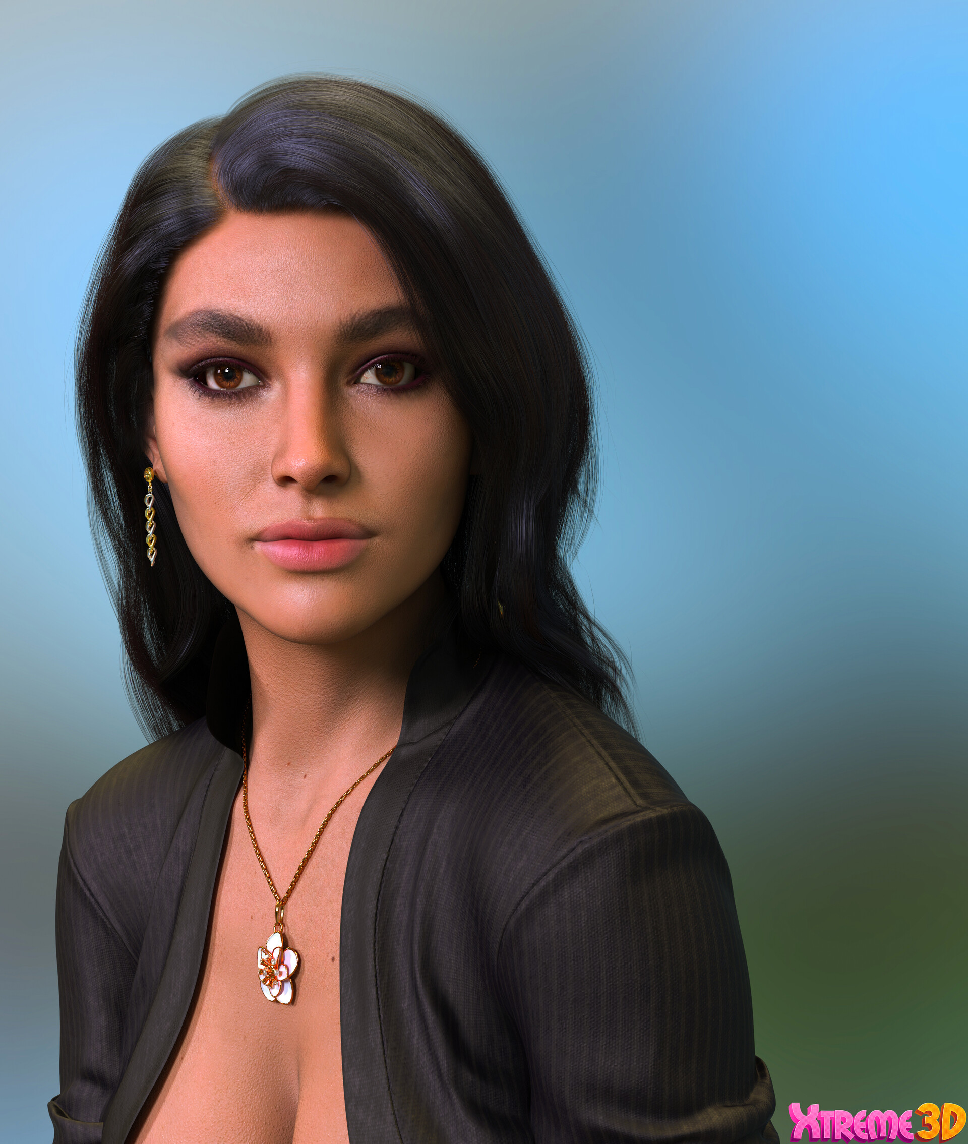 Xtreme3D Studio - ALO Sofiana Hair for G8F/G8.1F/G9 by Akhelloos