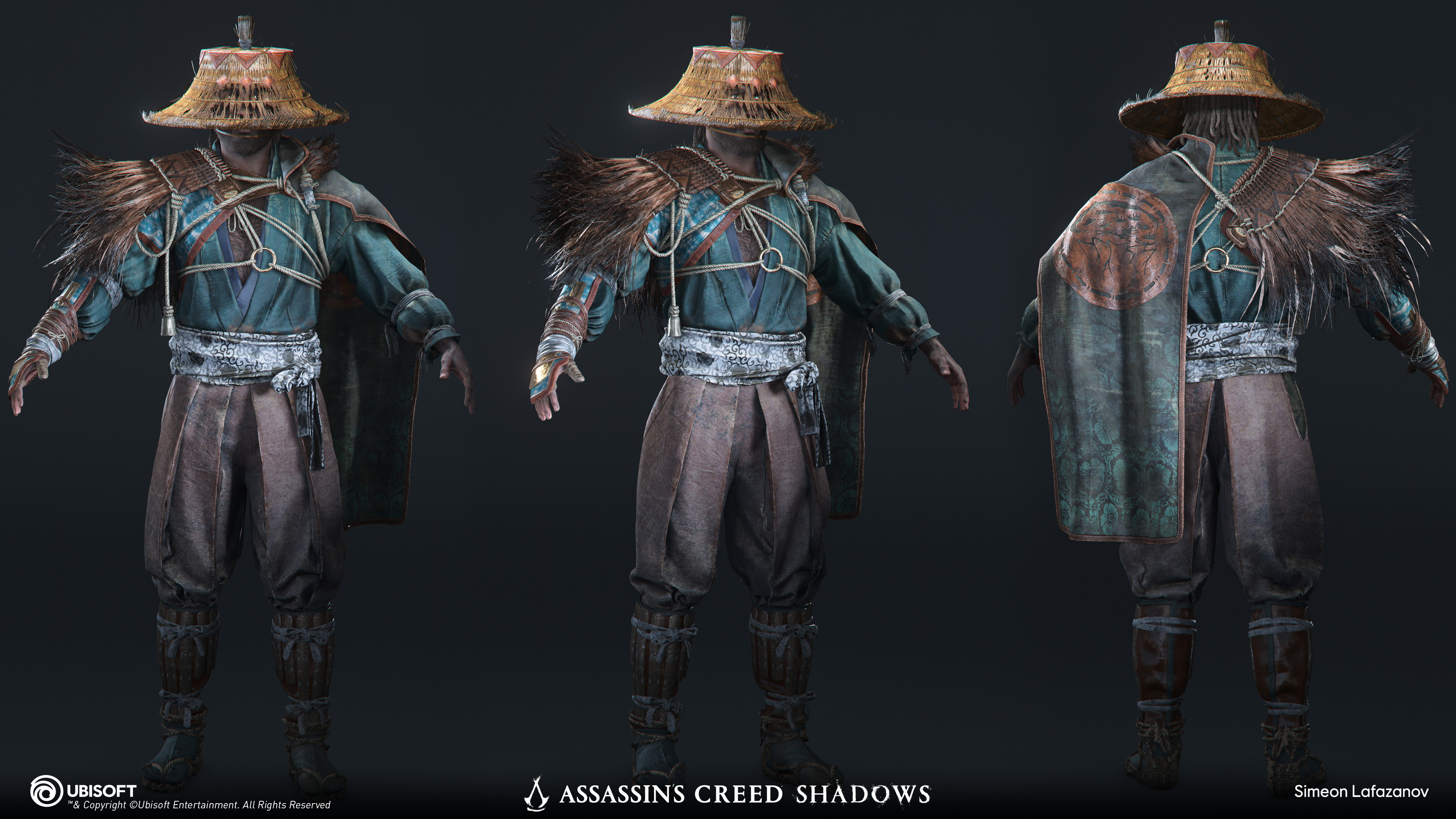 Simeon Lafazanov - Assassins Creed Shadows - Yasuke / Lone Ronin V3 ...
