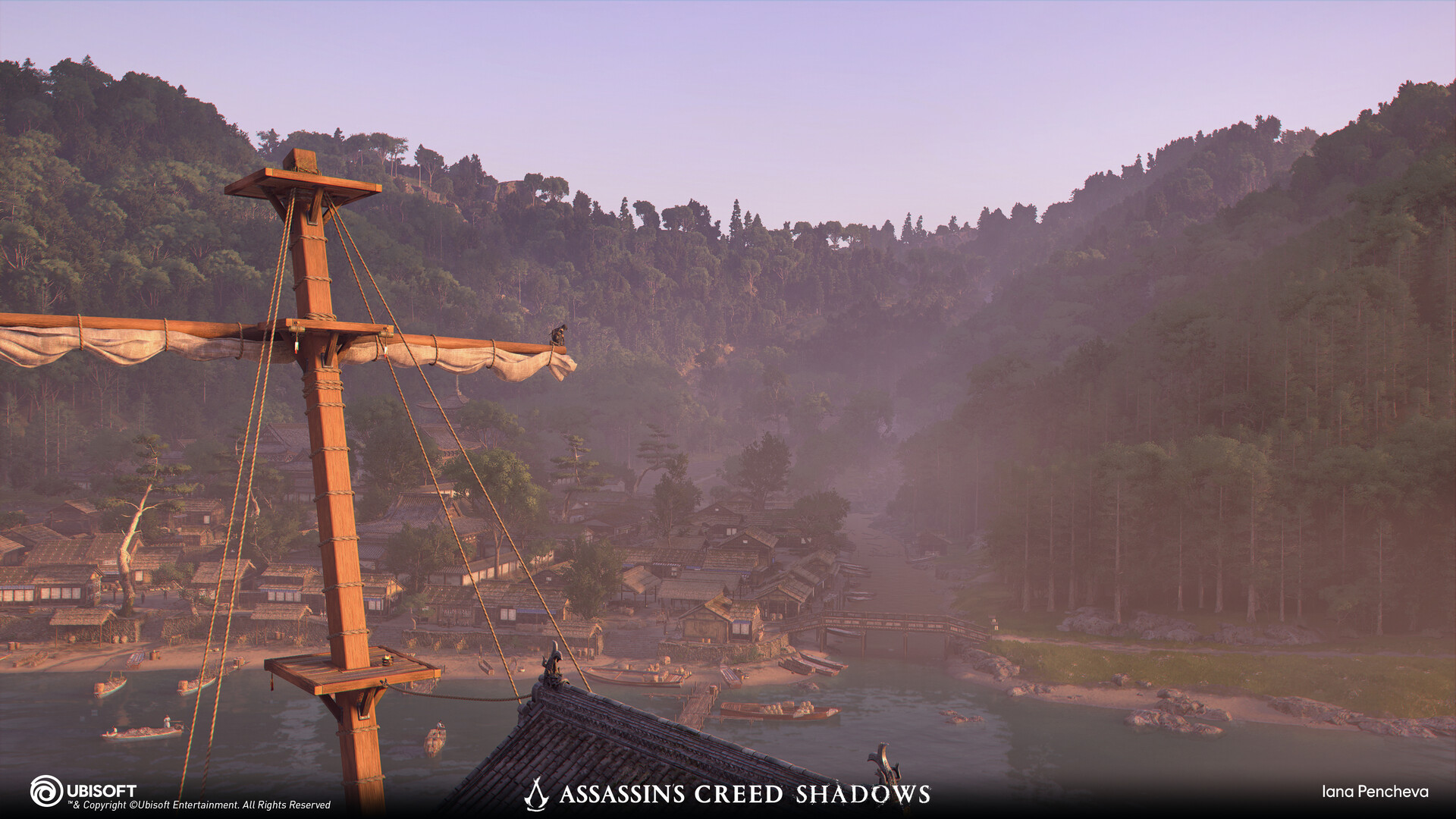 Iana Pencheva - Assassin's Creed Shadows - Atakebune Ship - Gobo