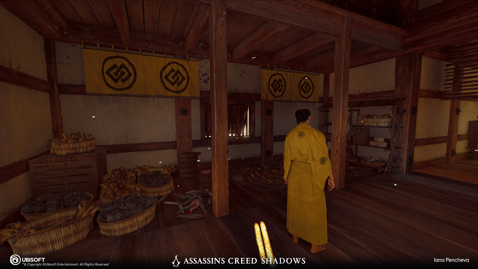 Iana Pencheva - Assassin's Creed Shadows - Atakebune Ship - Gobo