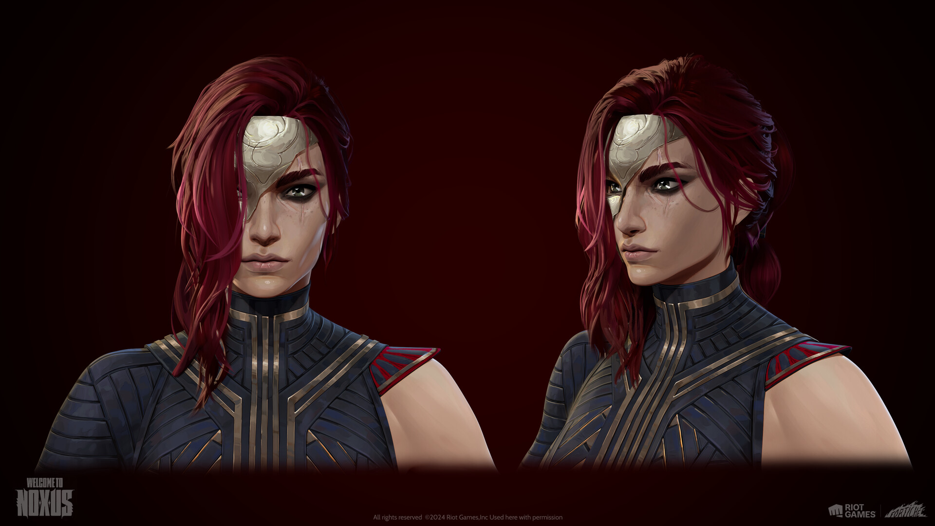 Gilles Roman - WELCOME TO NOXUS - Katarina - Textures