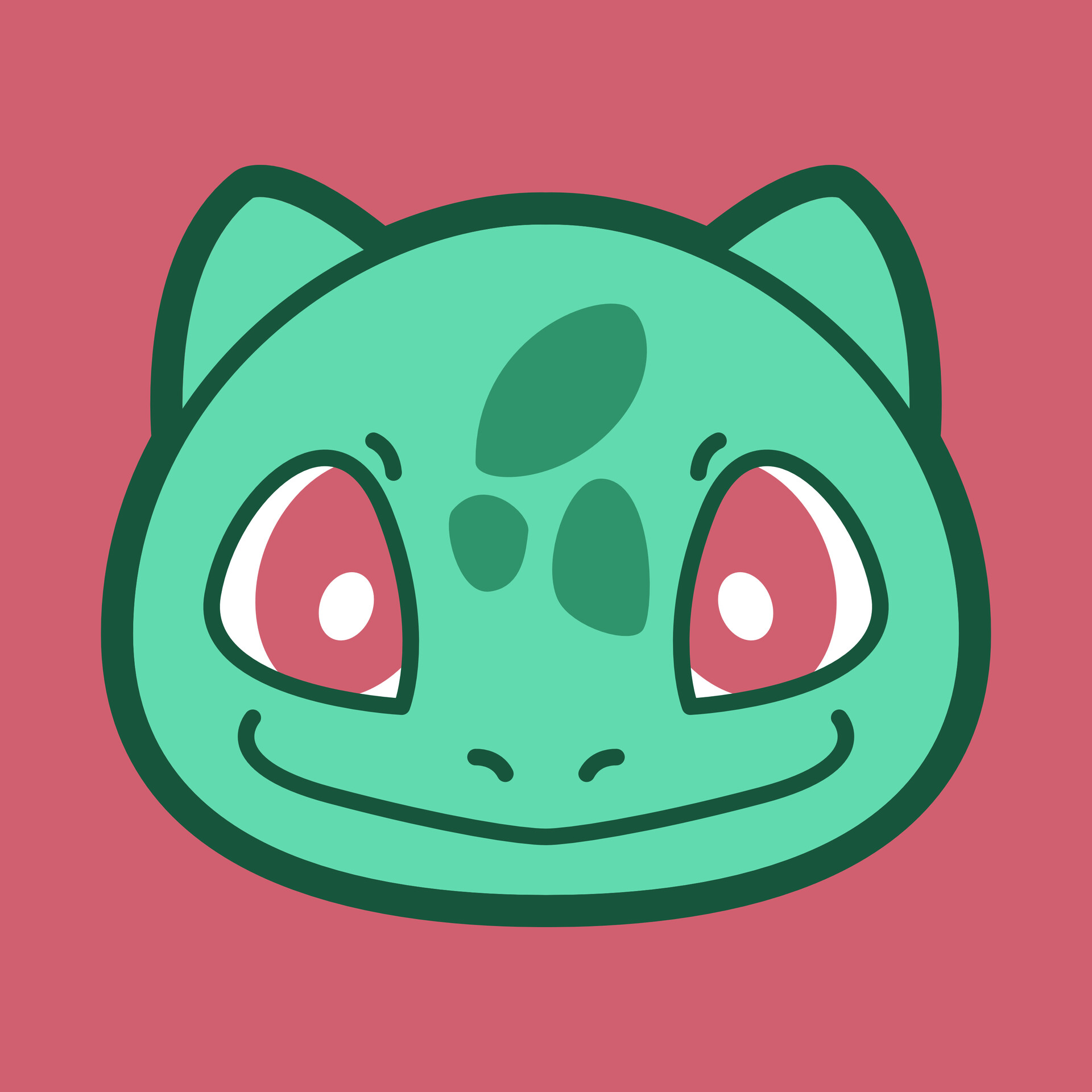 bulbasaur human face