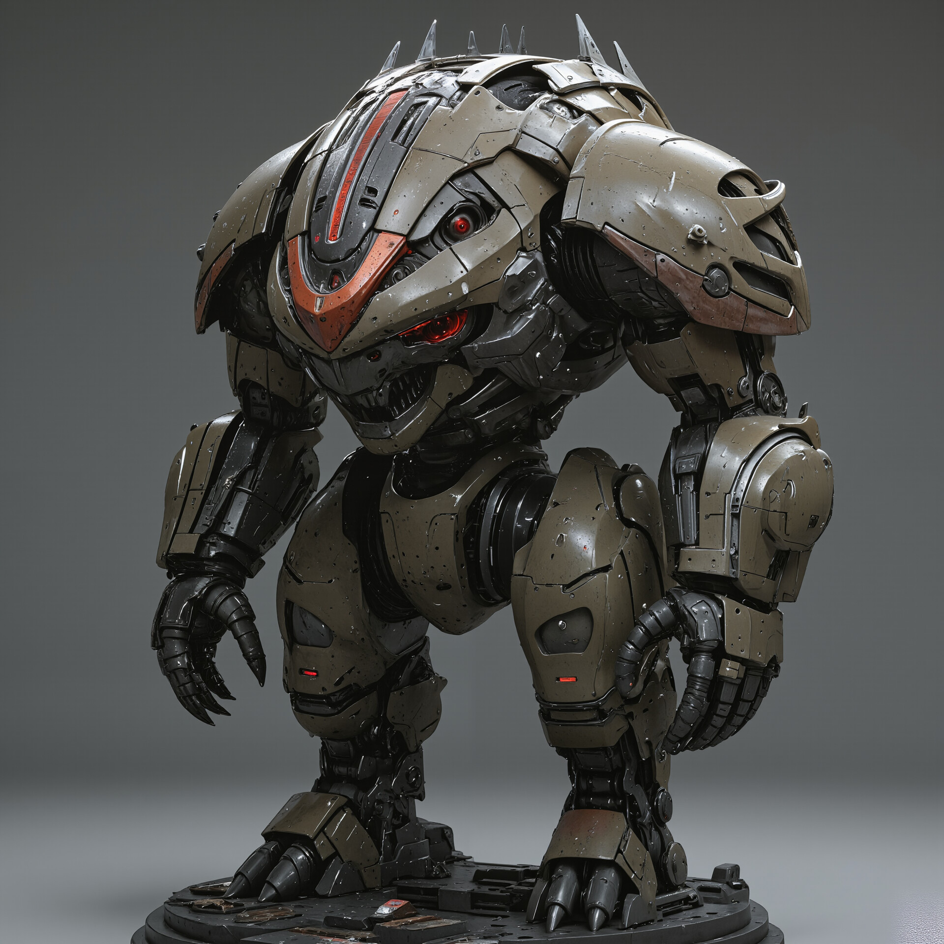 ArtStation - Arm Bot Mecha Mech Warrior 3D printable