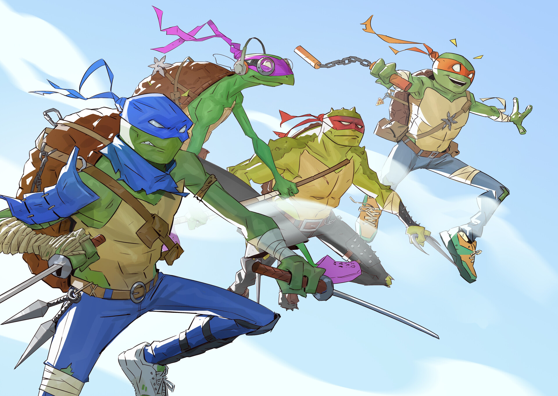 ArtStation - Turtle Power!