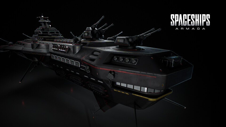 KitBash3D - "Spaceships: Armada" - 3D Models and Materials