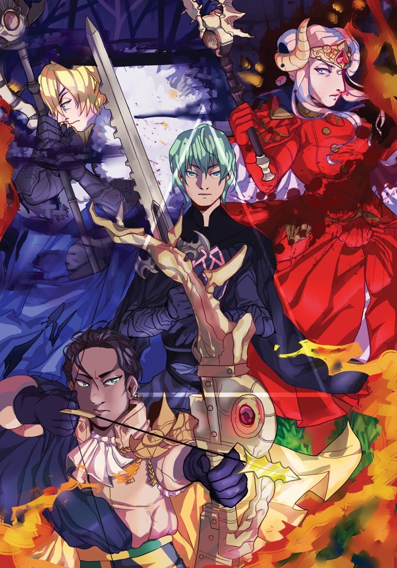 ArtStation - Fire Emblem Three Houses