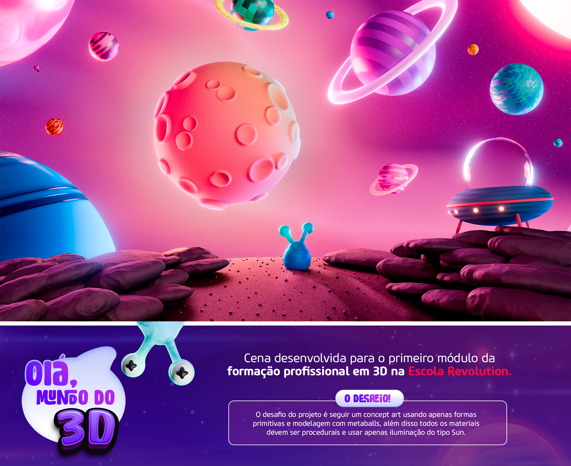 ArtStation - Olá, mundo do 3D!