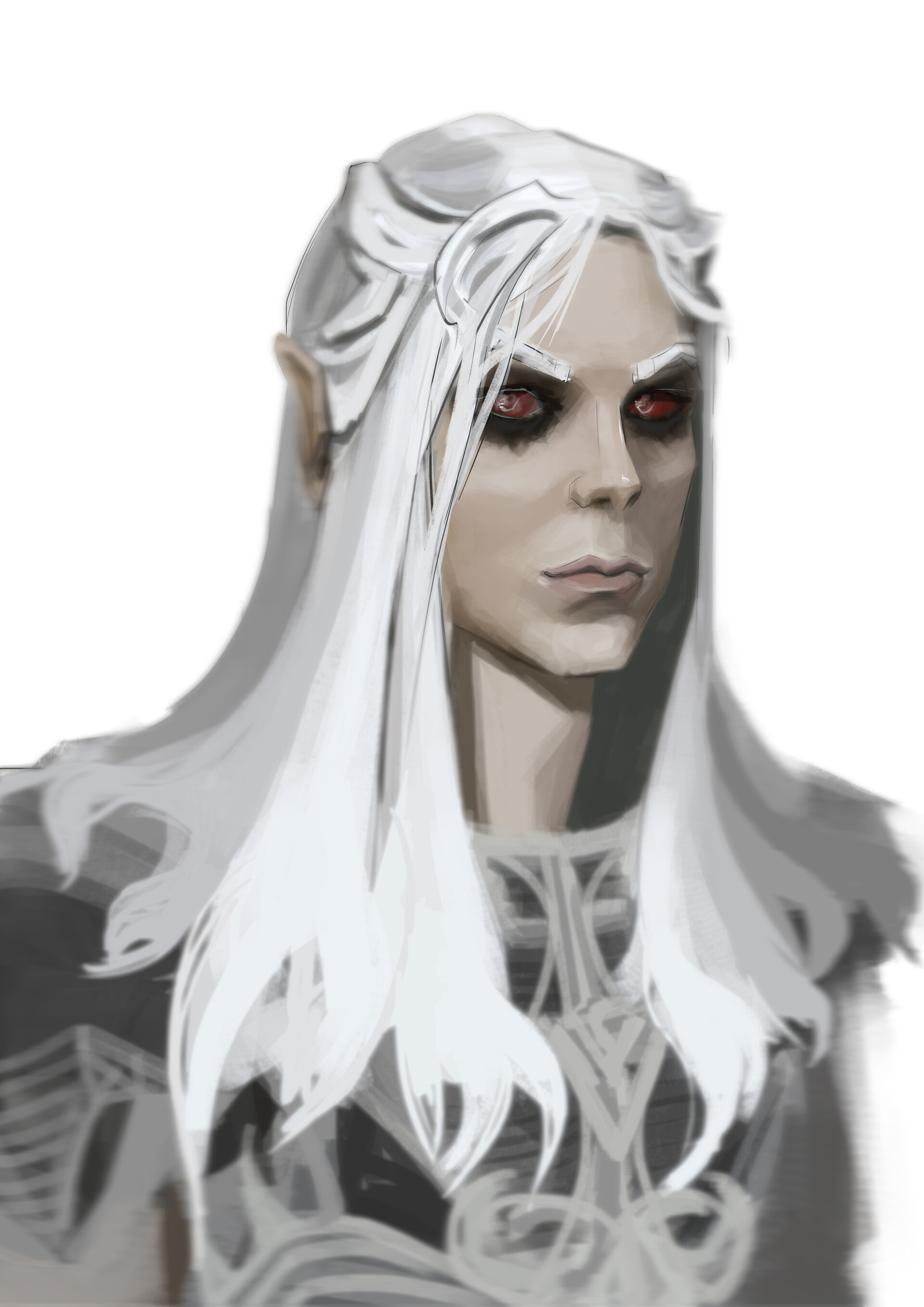 ArtStation - evil elf design