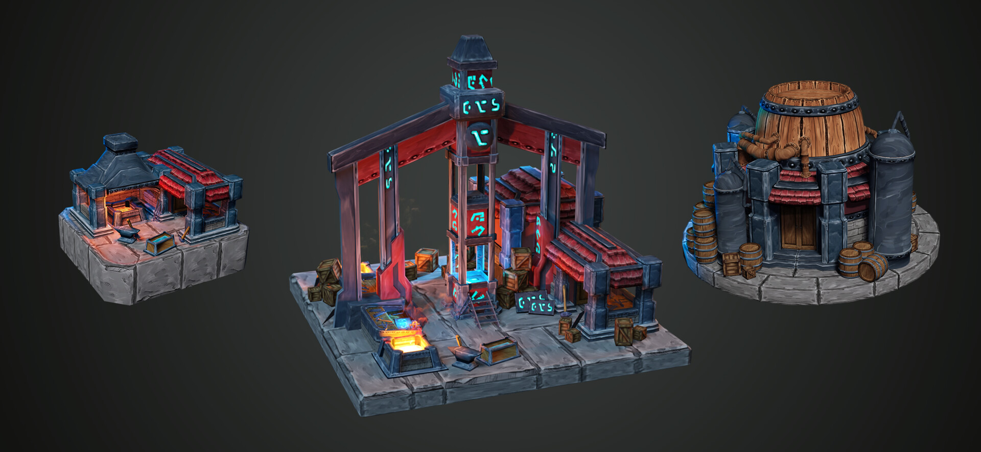 Xaver Rauscher - Dwarf Buildings - Outlaw Base