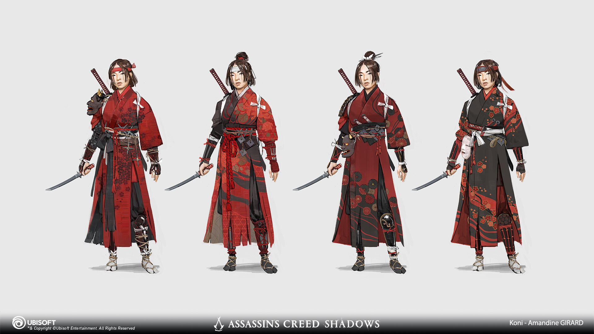 Art of Koni - Concept Artist & Illustrator - - Noh Robes Concept ...