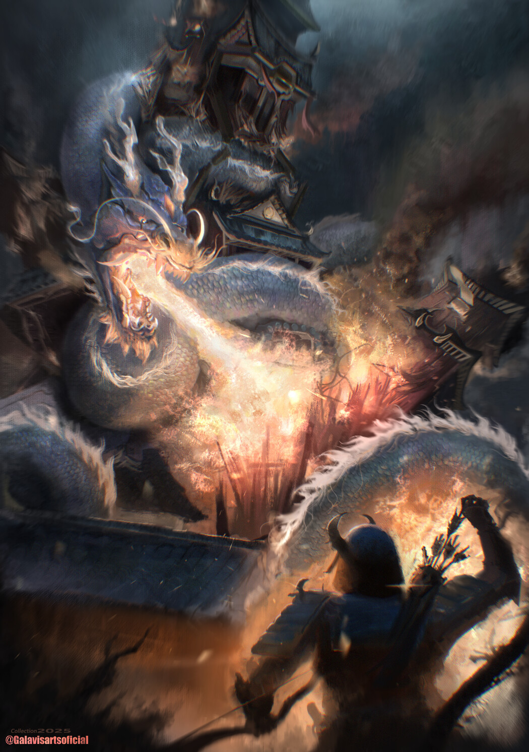 ArtStation - "Hunter of the Celestial Colossus"