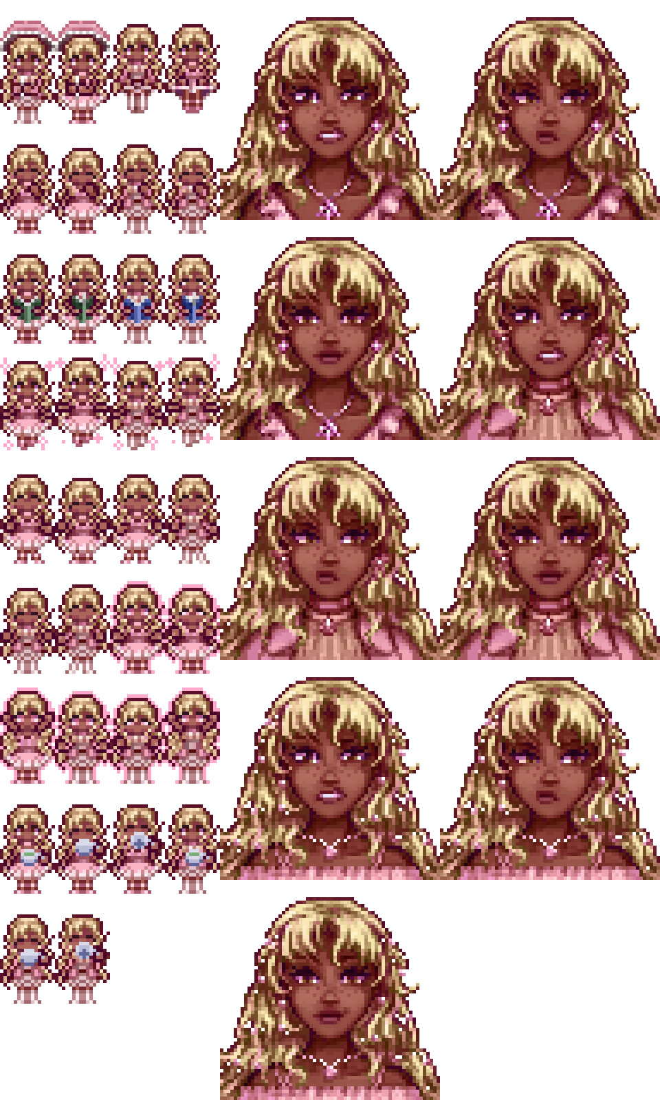ArtStation - Extra Stardew Sprites and Faces