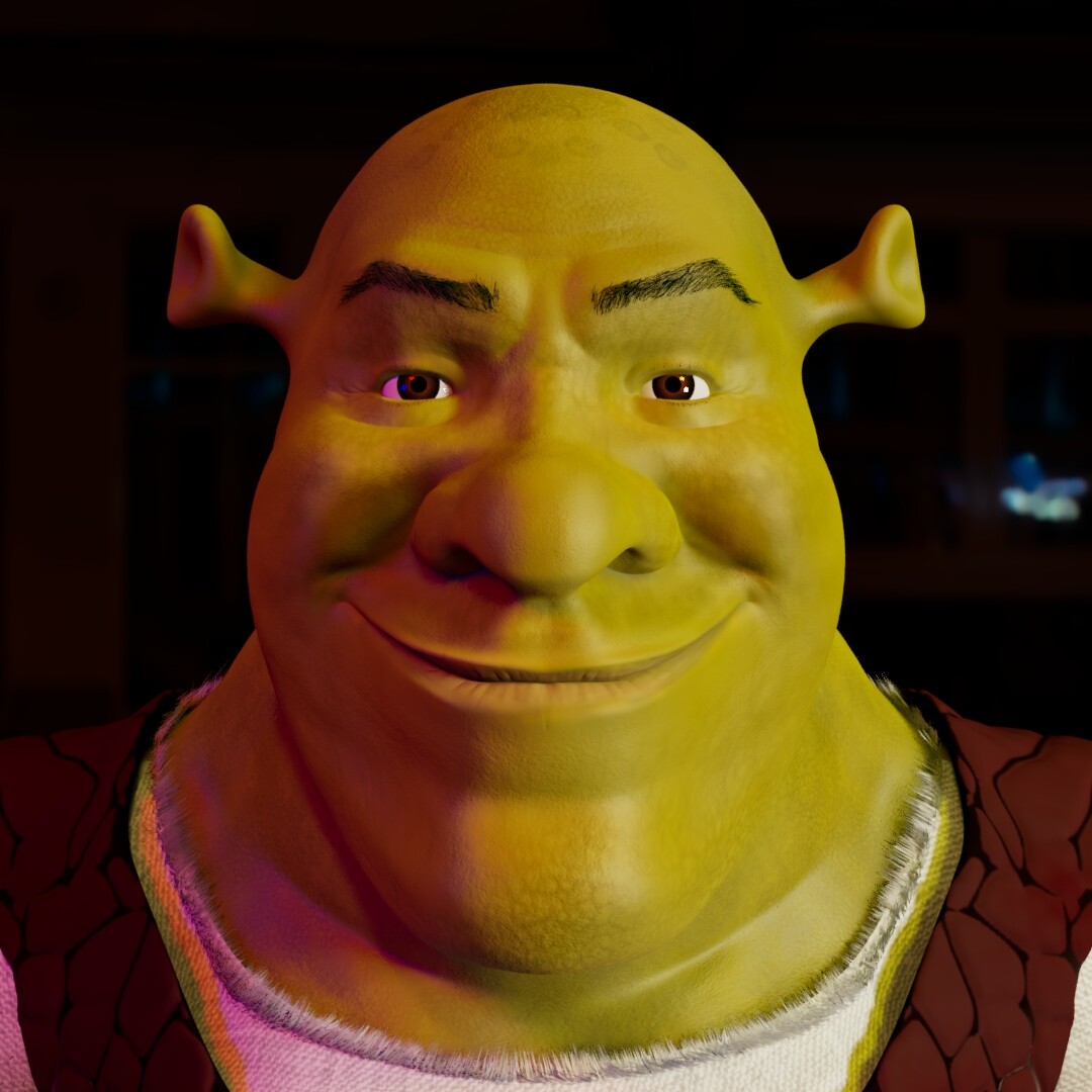 ArtStation - Shrek - 3D Fan Art