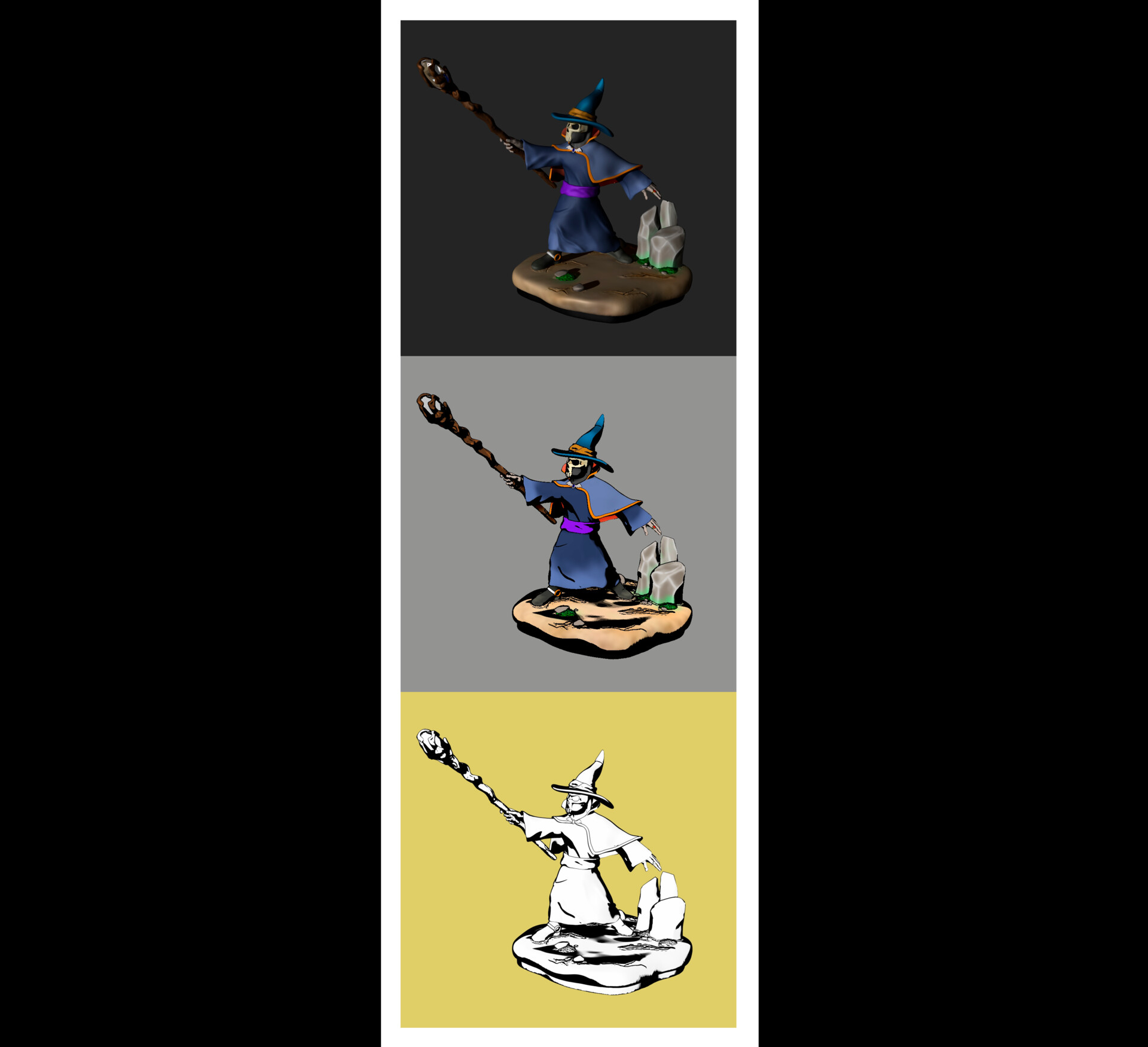 ArtStation - Skull's Mage - Cartoon