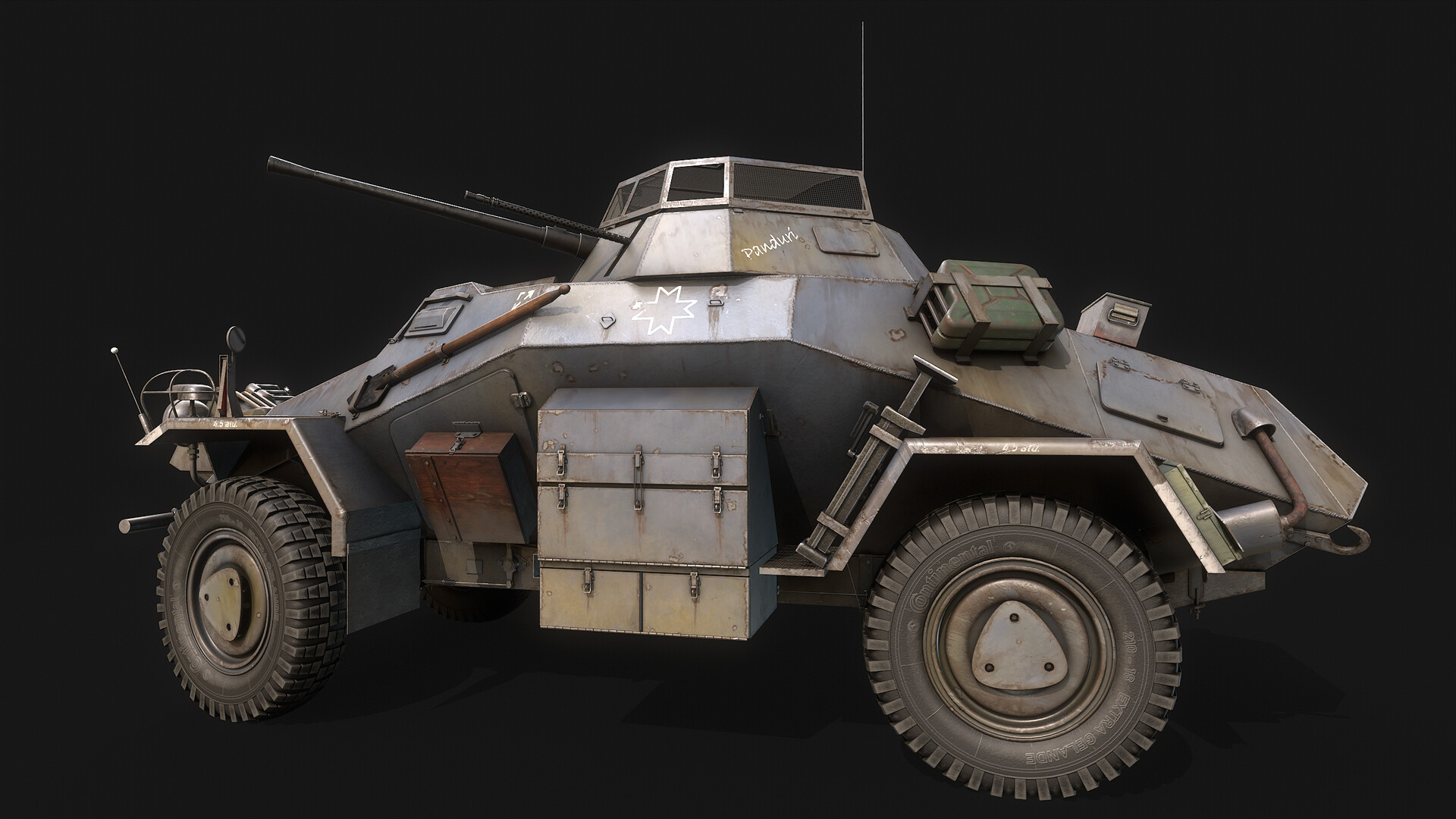 Bogdan Patrascu - SDKFZ-222 Winter Camo
