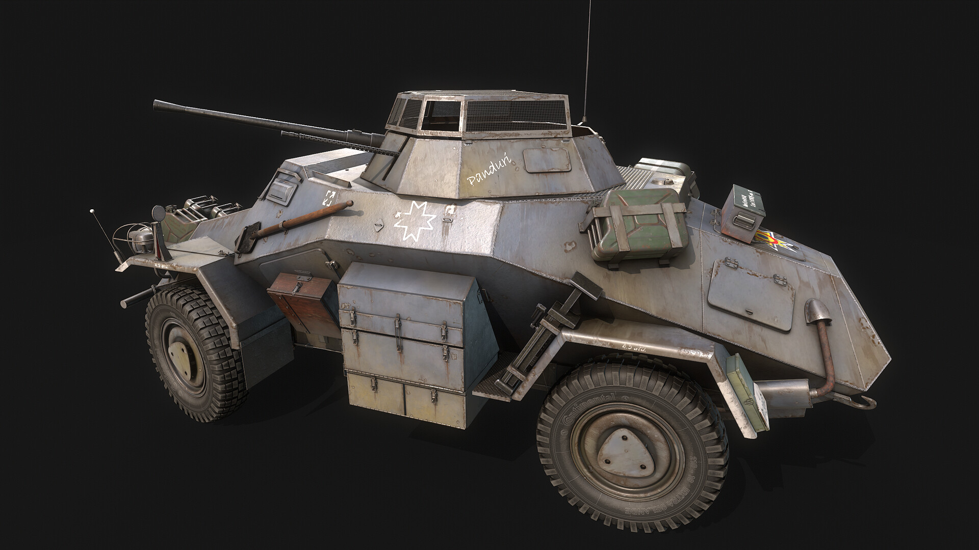 Bogdan Patrascu - SDKFZ-222 Winter Camo