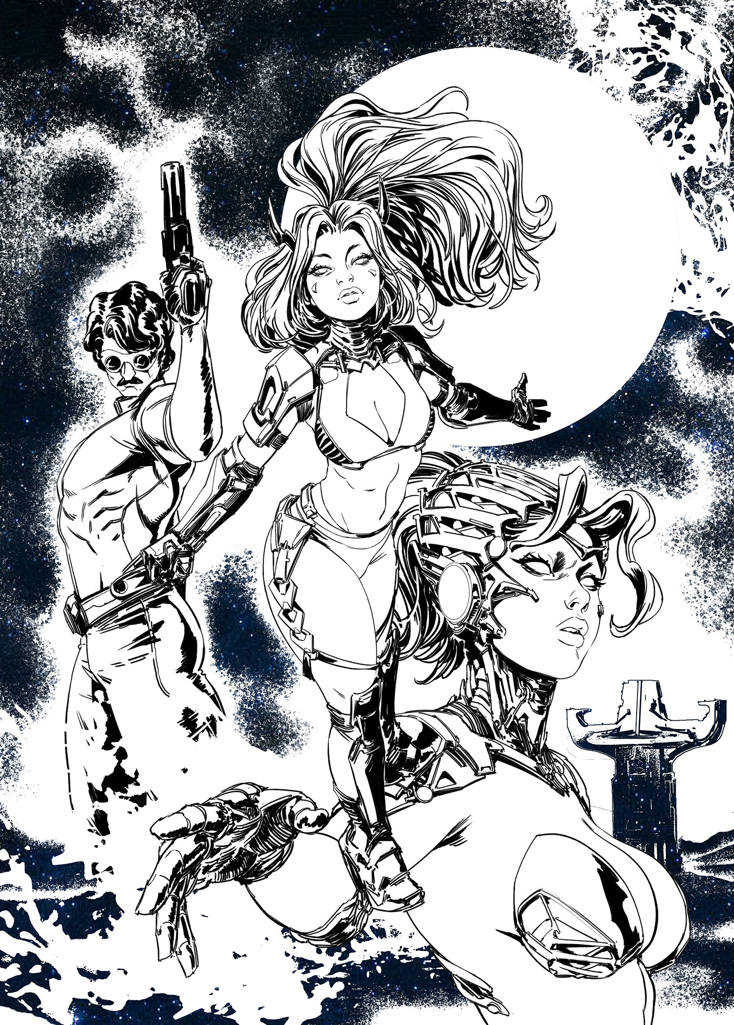 ibrahem swaid - Ivory Night - Movie Poster