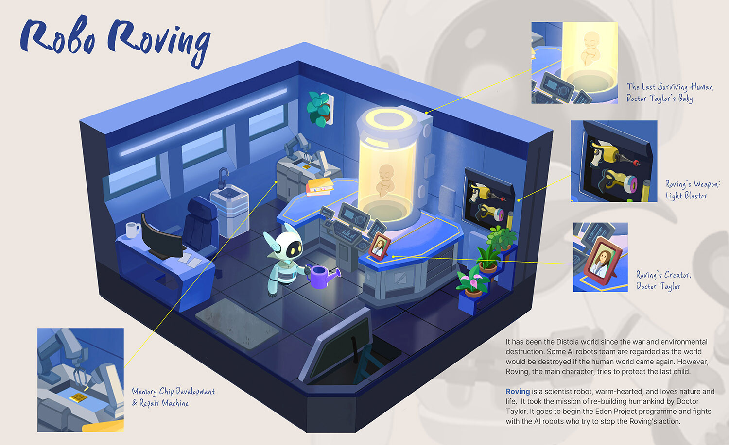 ArtStation - Robo Roving – Concept Art