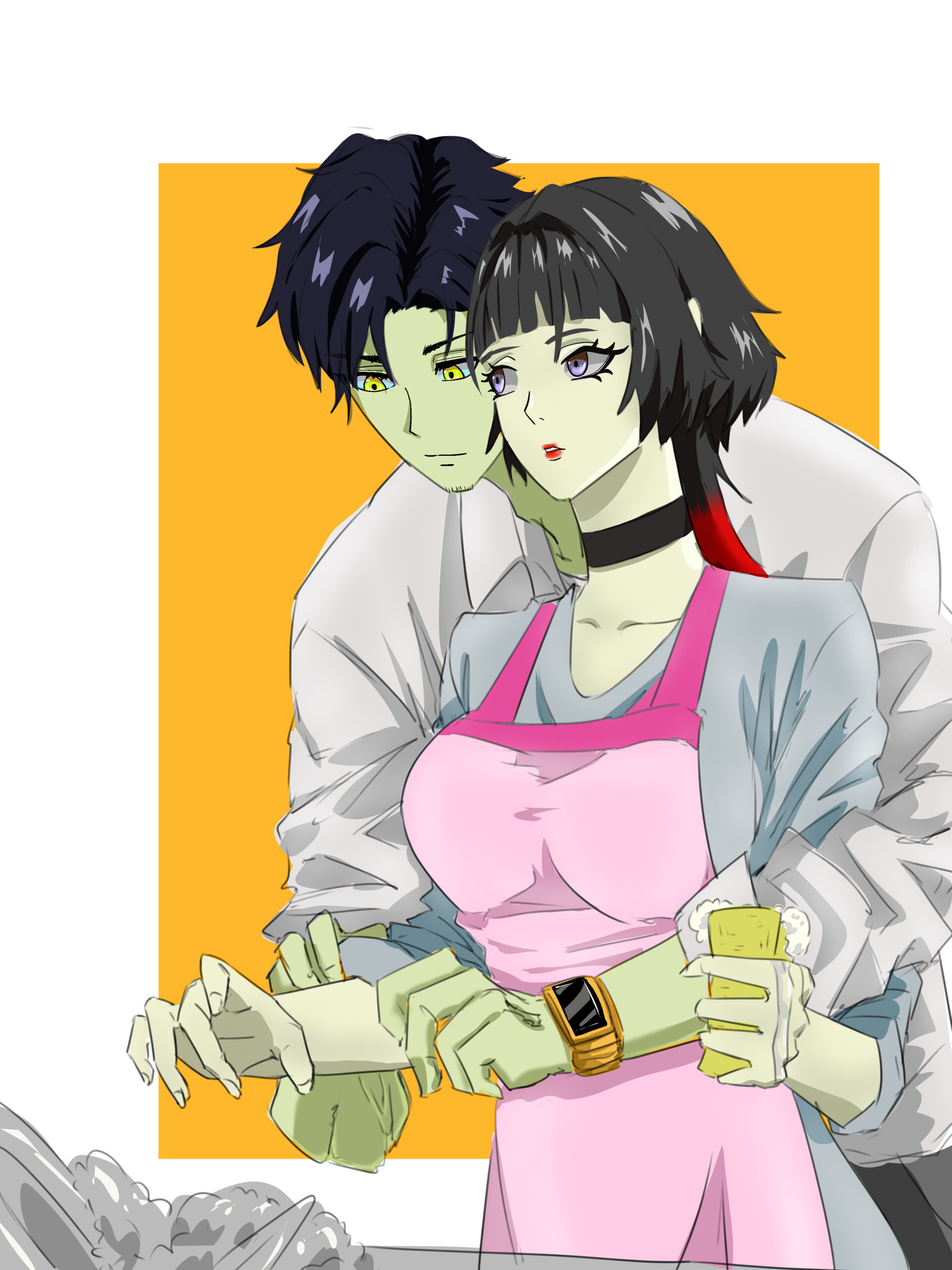 ArtStation - wash dishes