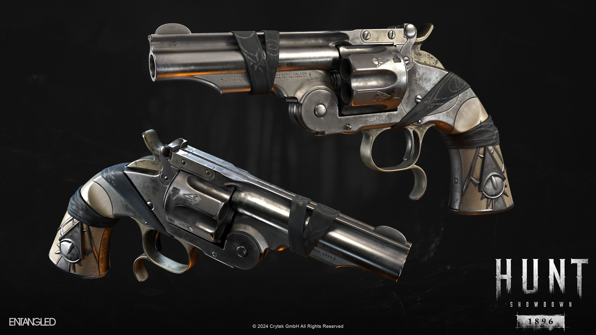 ENTANGLED Studio - Weapon 3D Models for Hunt: Showdown