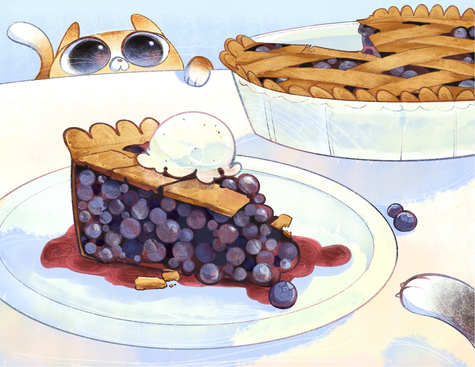 ArtStation - Mew-berry pie