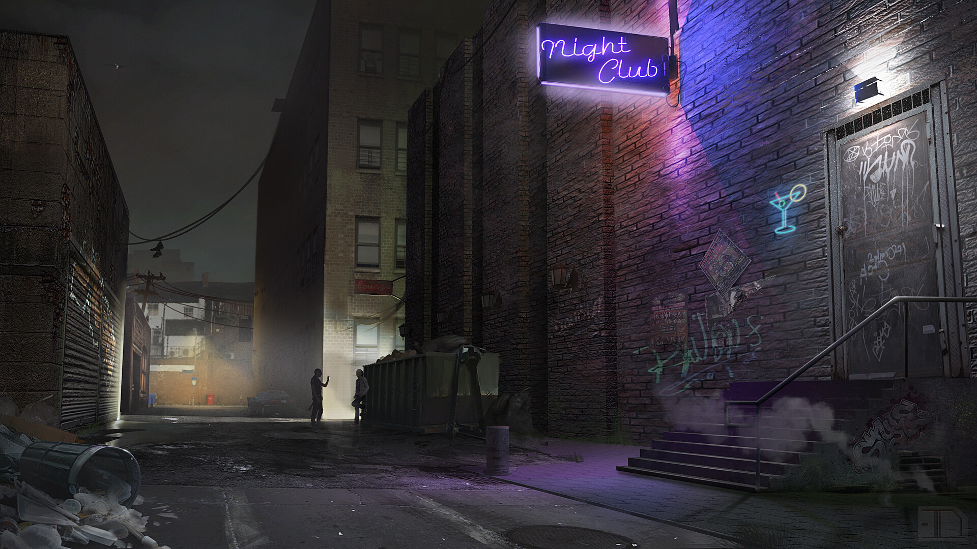 ArtStation - Alley Way