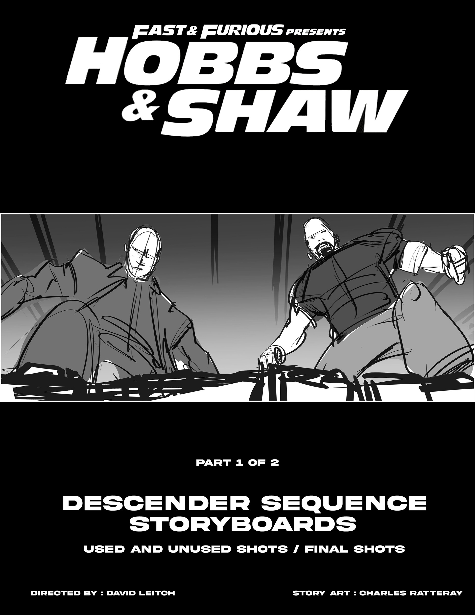 ArtStation - HOBBS AND SHAW - FAST AND THE FURIOUS PRESENTS - USED / UNUSED SHOTS / STORYBOARDS