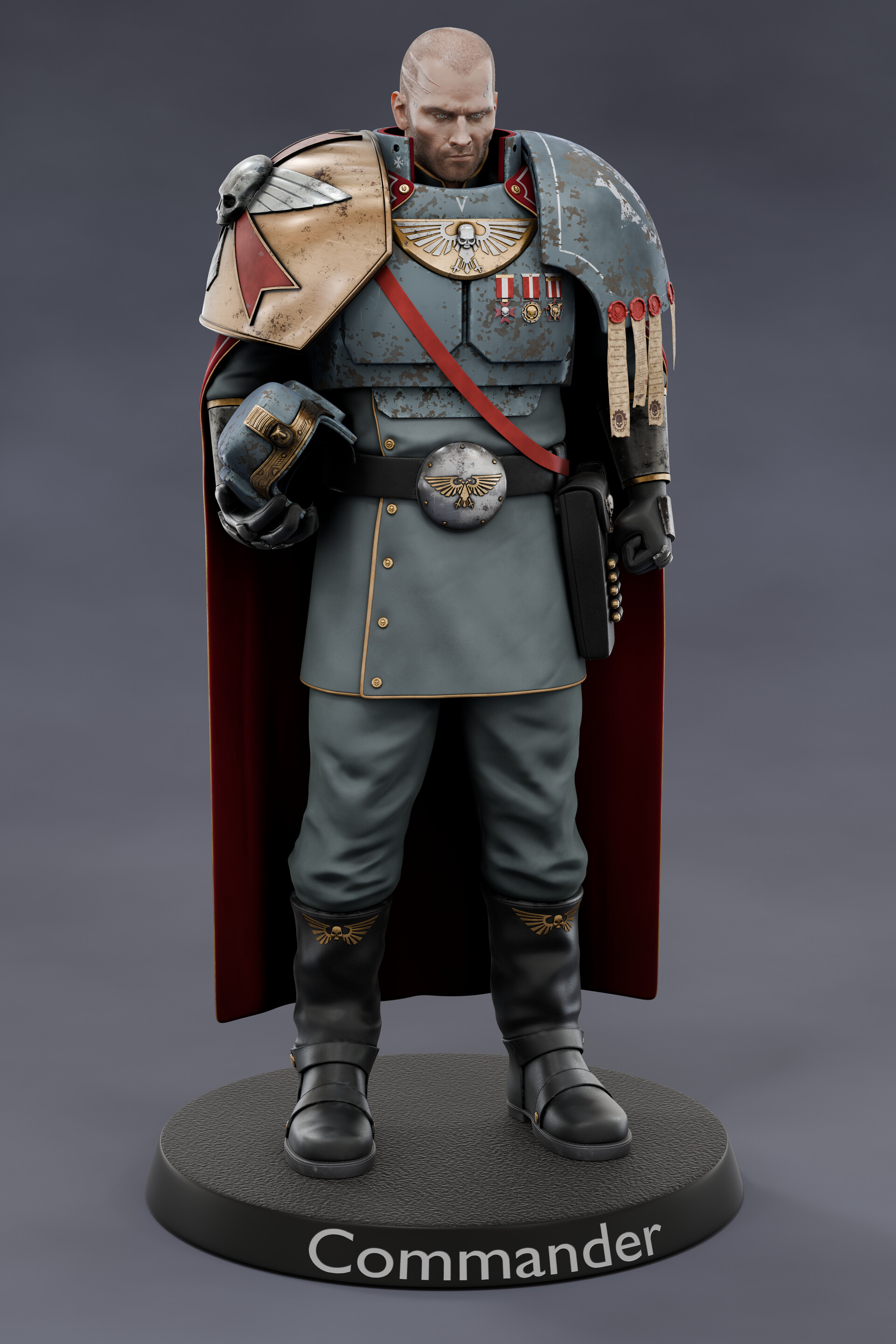 ArtStation - Warhammer 40K: Commander - Modeling and Texturing