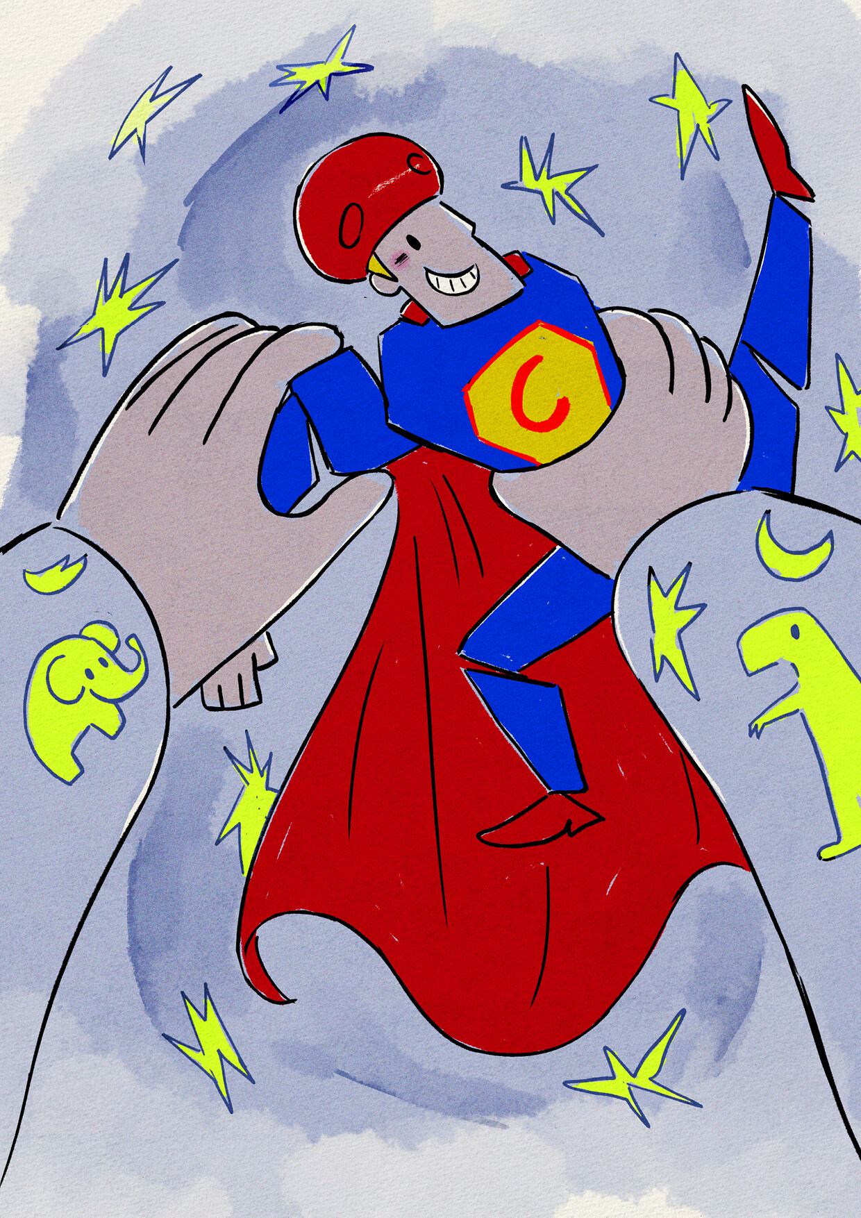 ArtStation - charadesign a concept art for an animated project