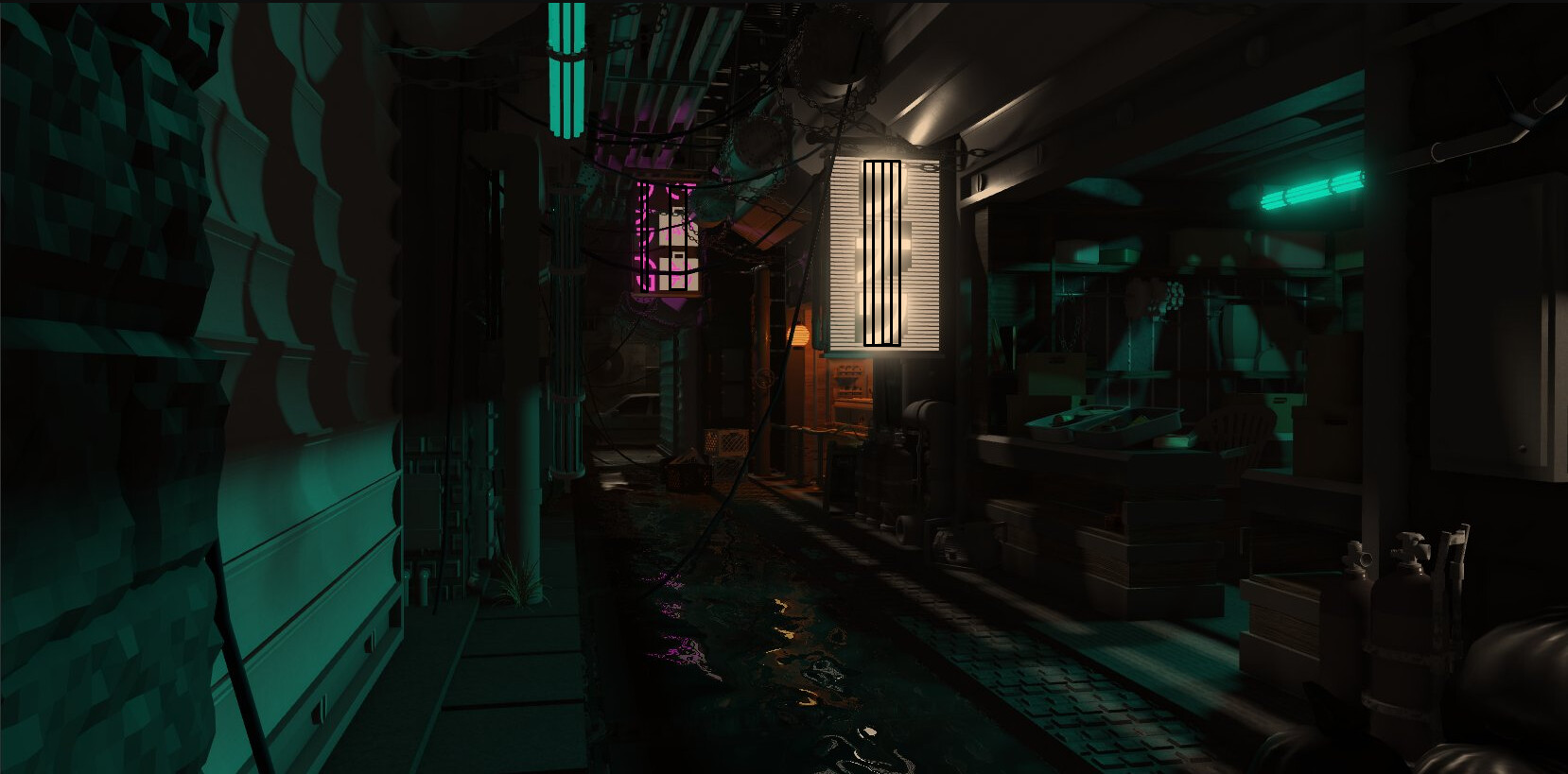 ArtStation - The Alleyway