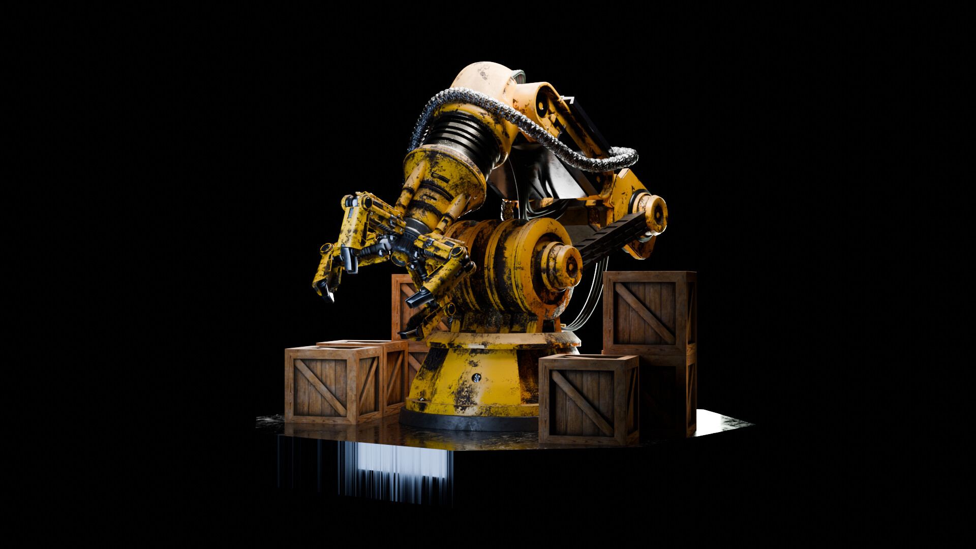 ArtStation - ROBOTIC CLAW MACHINE