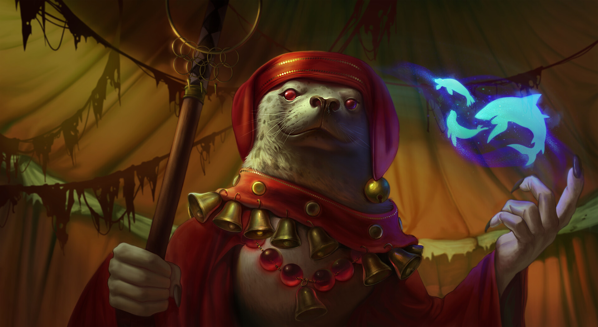 ArtStation - ''Circus of the Sinister Seal''