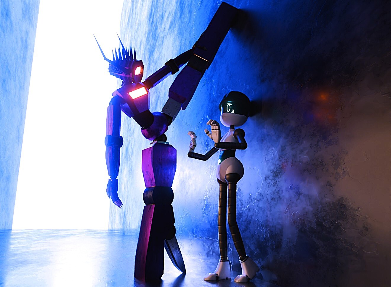 ArtStation - Legacy Overclock: Ohm, The Lone Wanderer